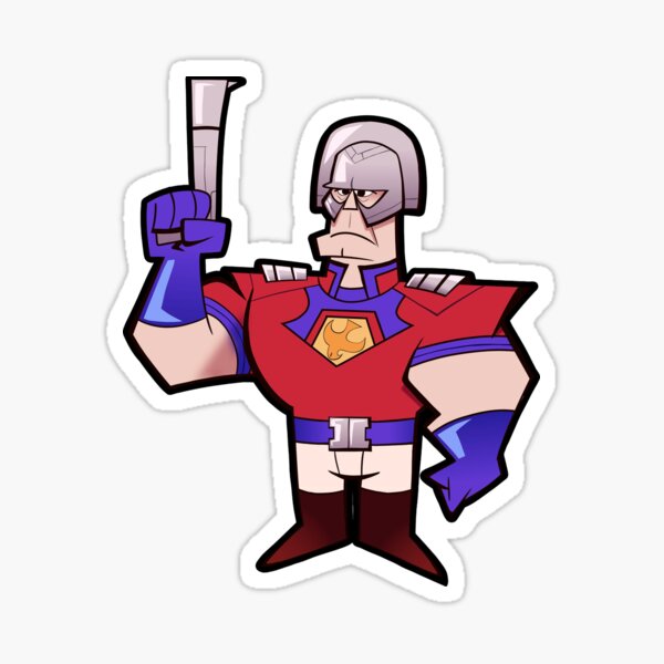 "Peacemaker Peacemaker" Sticker for Sale by RossGatlin | Redbubble