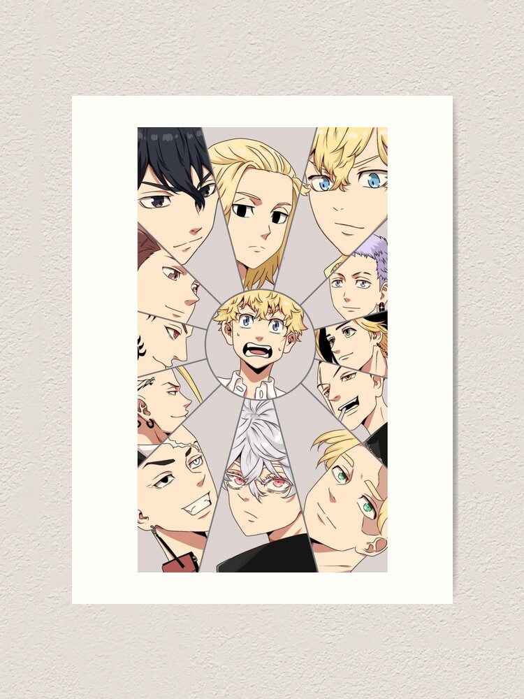 "Tokyo Revengers x Kanto Manji gang - Poster Anime" Art Print for Sale ...