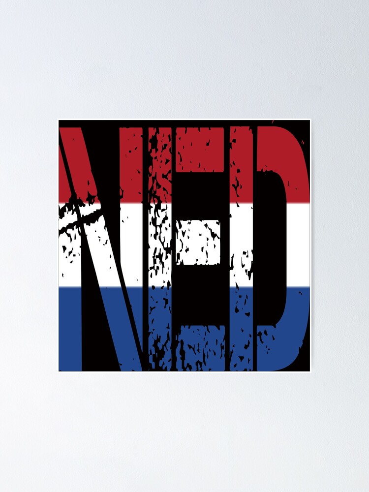 "Netherlands soccer team flag" Poster for Sale by viciousgraphx | Redbubble