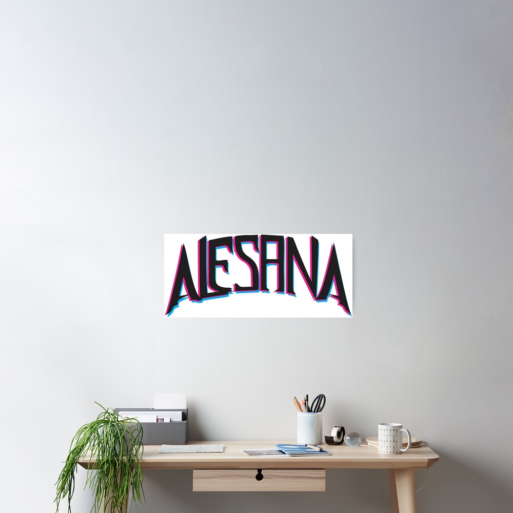 "Alesana Logo" Poster for Sale by firminodio | Redbubble