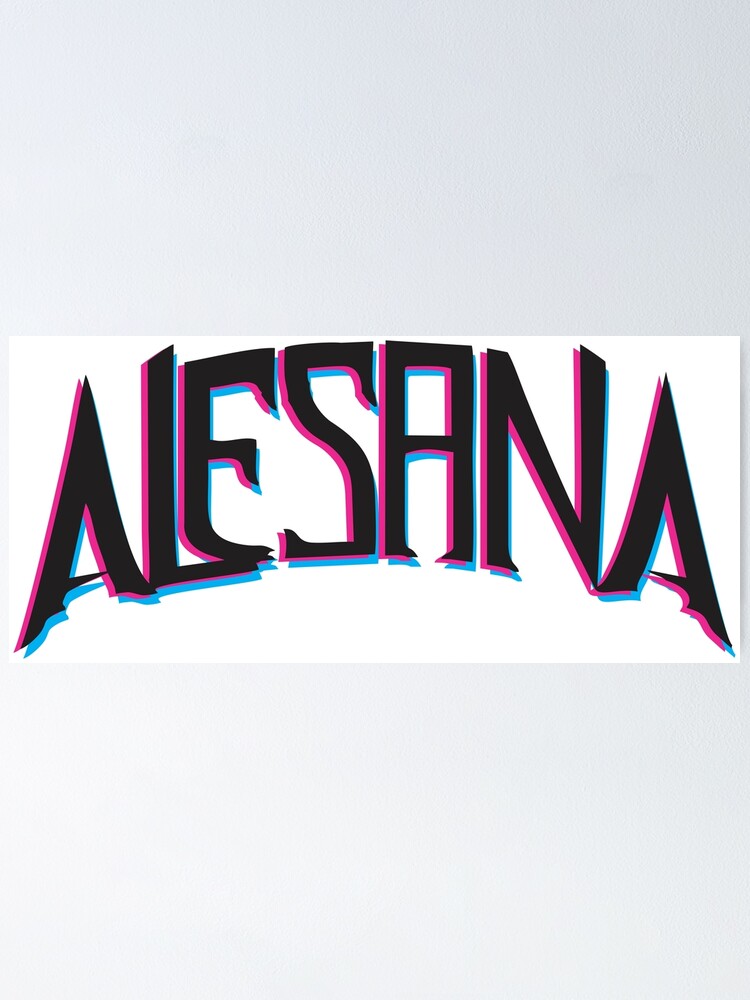 "Alesana Logo" Poster for Sale by firminodio | Redbubble