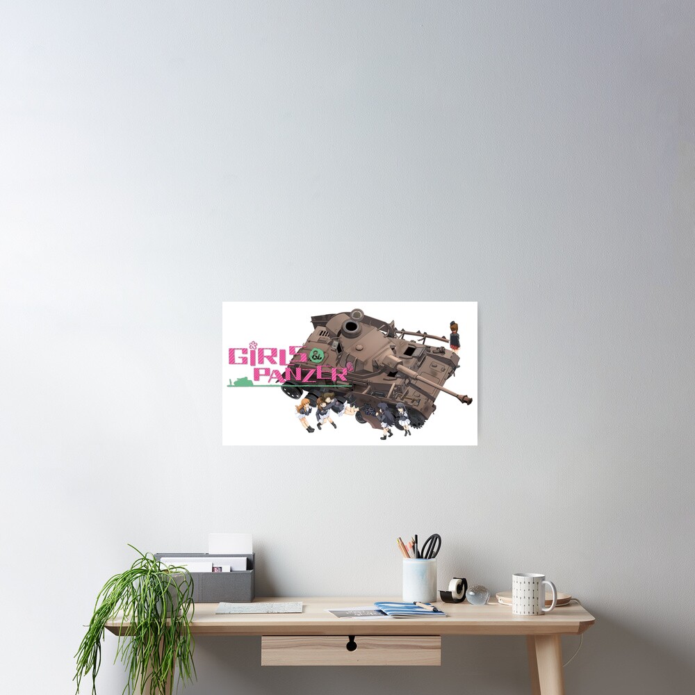 "Girls Und Panzer - logo" Poster by BaryonyxStore | Redbubble