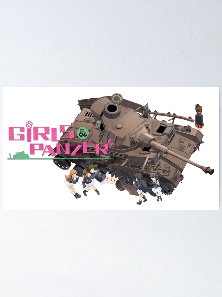 "Girls Und Panzer - logo" Poster by BaryonyxStore | Redbubble