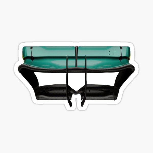 "AMR22 REAR WING" Sticker by enbyjolras | Redbubble