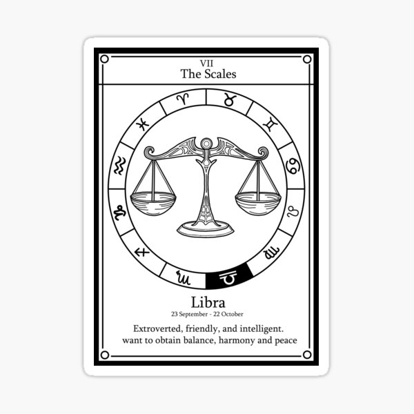 Paper Labels Horoscope Stickers Tarot Spirituality Astrology Stickers ...