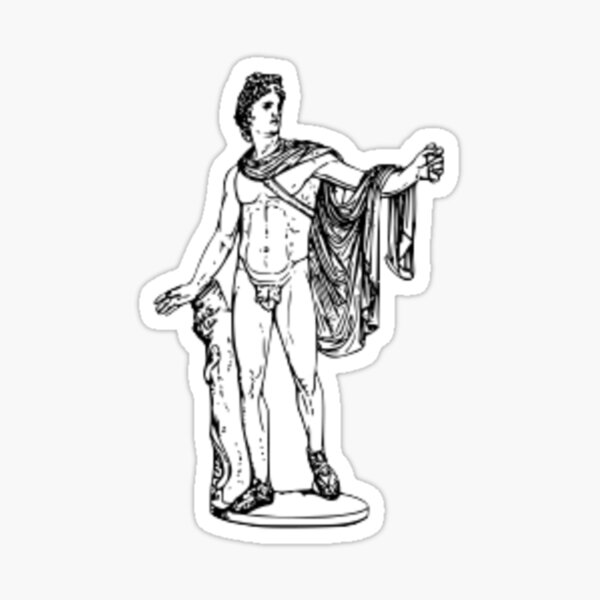 "roman statue" Sticker by Tahaworld | Redbubble