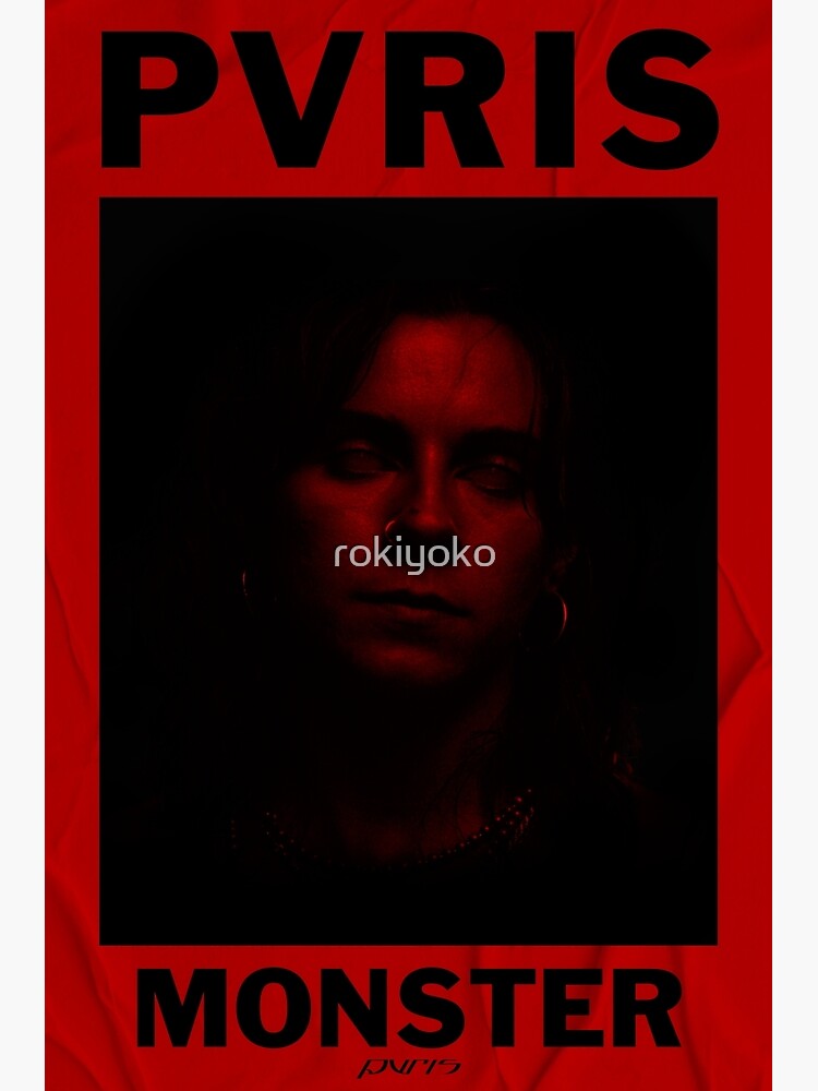 "PVRIS - Monster Poster #3" Poster for Sale by rokiyoko | Redbubble