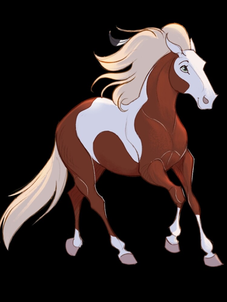 "Rain - Spirit Stallion of the Cimarron " Art Print for Sale by ...