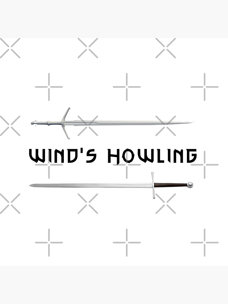 "Wind's Howling - Witcher" Poster by flevin | Redbubble