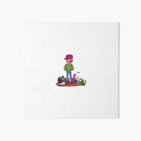 "TWDG Clementine Doodle Transparent Sticker" Art Board Print for Sale ...