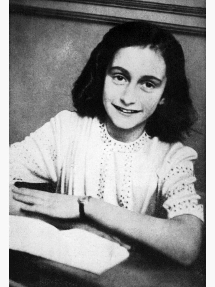 "Anne Frank" Poster for Sale by wowlil | Redbubble
