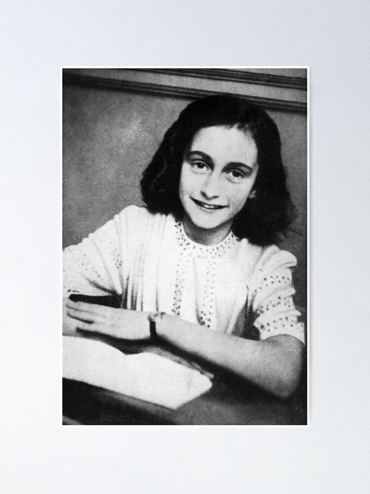 "Anne Frank" Poster for Sale by wowlil | Redbubble