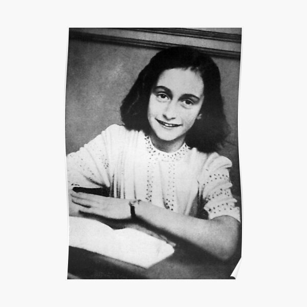 "Anne Frank" Poster for Sale by wowlil | Redbubble