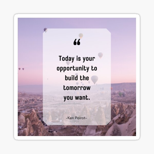 "Opportunity" Sticker by Harshita11 | Redbubble