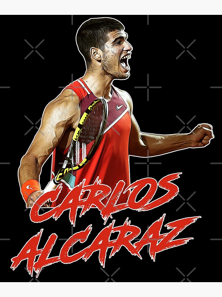 Carlos Alcaraz Premium Matte Vertical Poster
