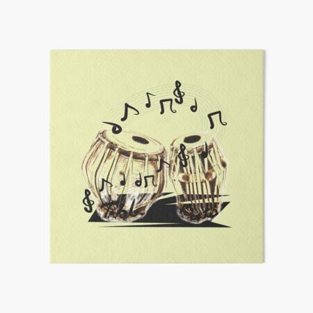 "TABLA BEATS" Art Board Print by Ruksana5678 | Redbubble