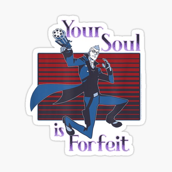 "The Legend of Vox Machina Percy Your Soul is Forfeit T-Shirt" Sticker ...