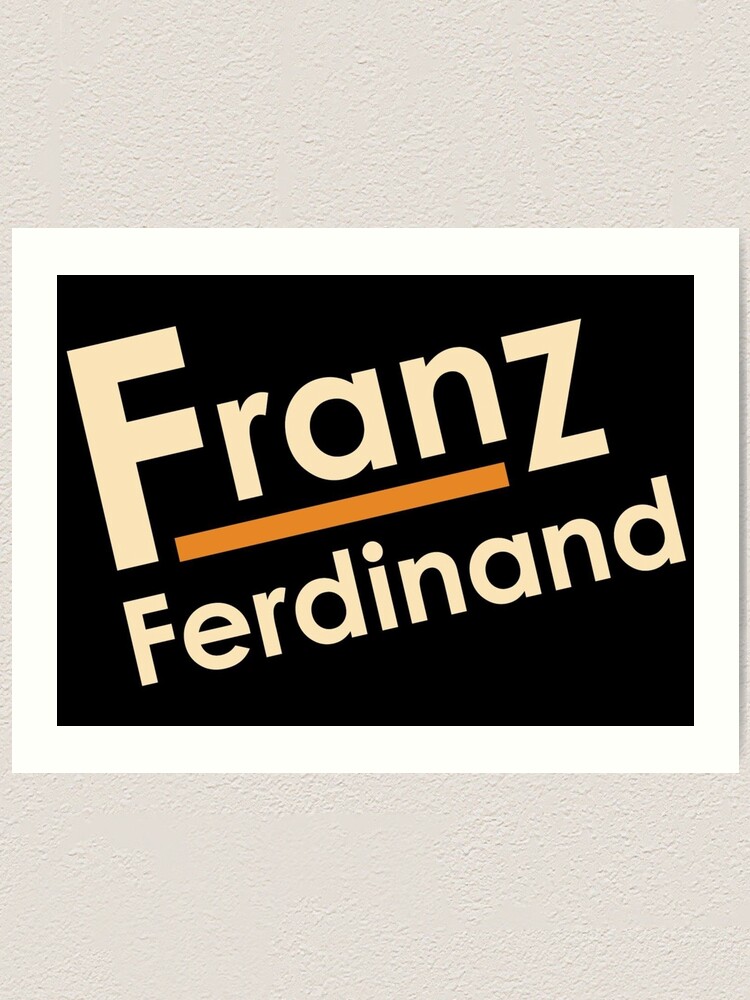 "FRANZ FERDINAND LOGO 2022 ATINDEDEK2" Art Print for Sale by ...