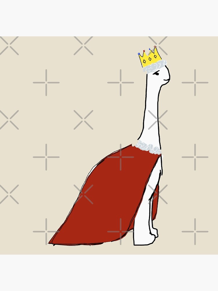 "cute king/queen dinosaur | dino | sticker" Poster by eleanor27 | Redbubble