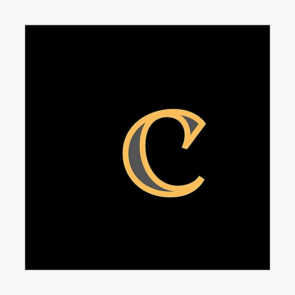 Lámina fotográfica «Letra C - Alfabeto Carácter ABC» de mode-style ...