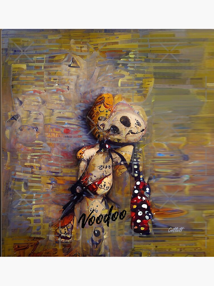 "Creepy Voodoo Doll - Magic - Voodoo" Poster for Sale by CattlettArt ...