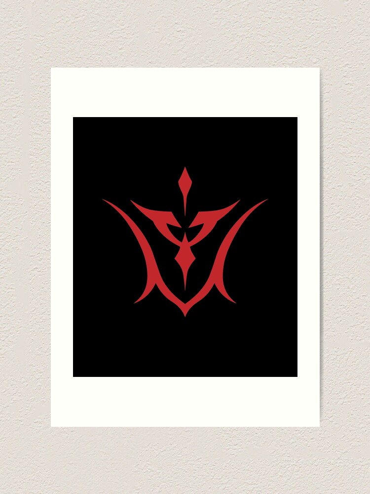 "Fate Stay Night Saber Command Seal logo minimalist art symbol" Art ...