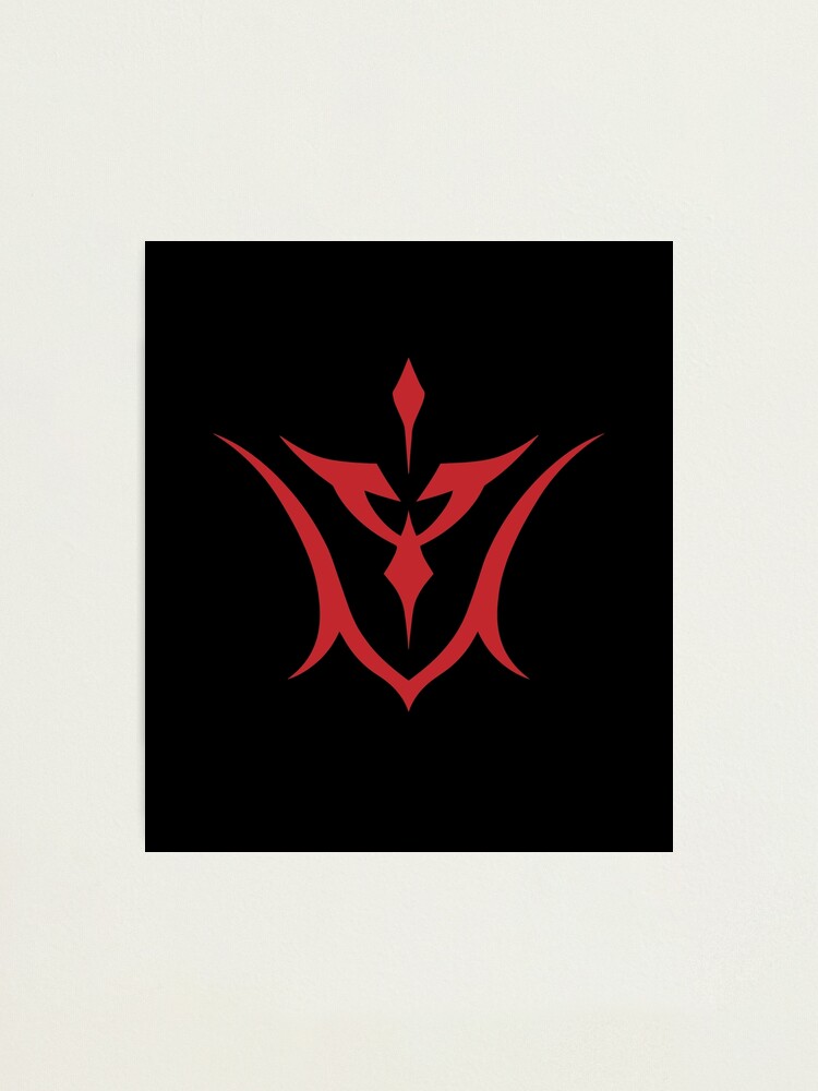 "Fate Stay Night Saber Command Seal logo minimalist art symbol ...