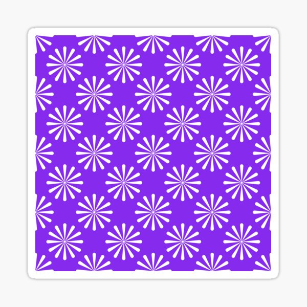 "Neon Purple Colorful Fireworks | Beautiful Interior Design" Sticker ...
