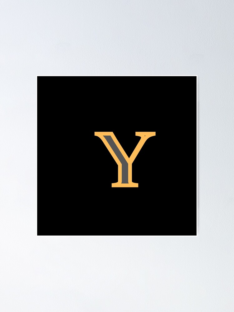 "Letter Y- Alphabet Character ABC" Poster for Sale by mode-style ...