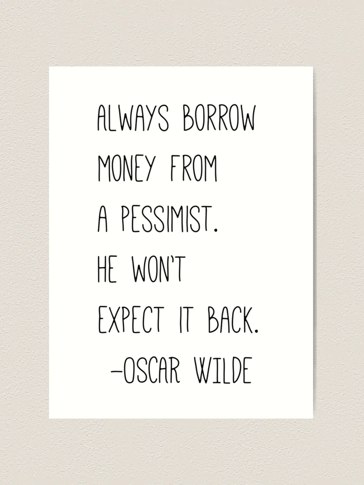 Funny Oscar Wilde Quotes