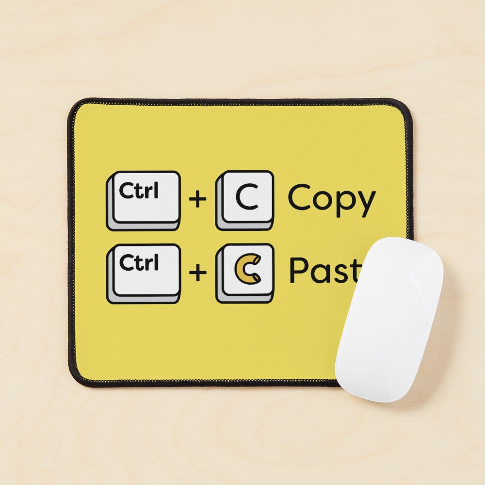 "Copy Pasta Keyboard Shortcut (PC)" Sticker for Sale by Birdbrook ...