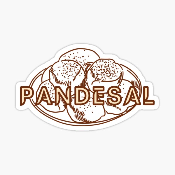 "Pandesal - The Perfect Breakfast" Sticker for Sale by DastardLee ...