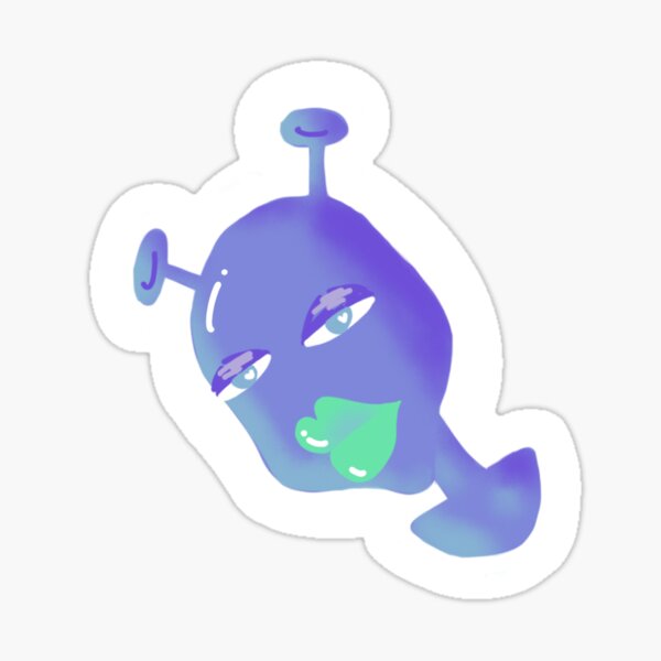 "Alien baddie" Sticker by empack | Redbubble