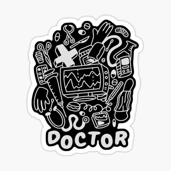 "Medical Doctor Elements 2" Sticker for Sale by sunilbelidon | Redbubble