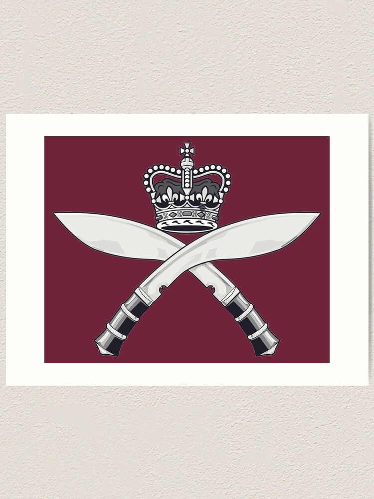 "Royal Gurkha Rifles - British Army" Art Print for Sale by ...