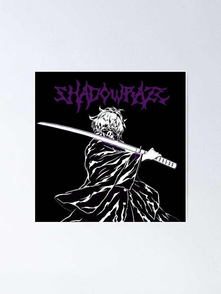 "Shadowraze Sword" Poster by CylinderOfMeat | Redbubble