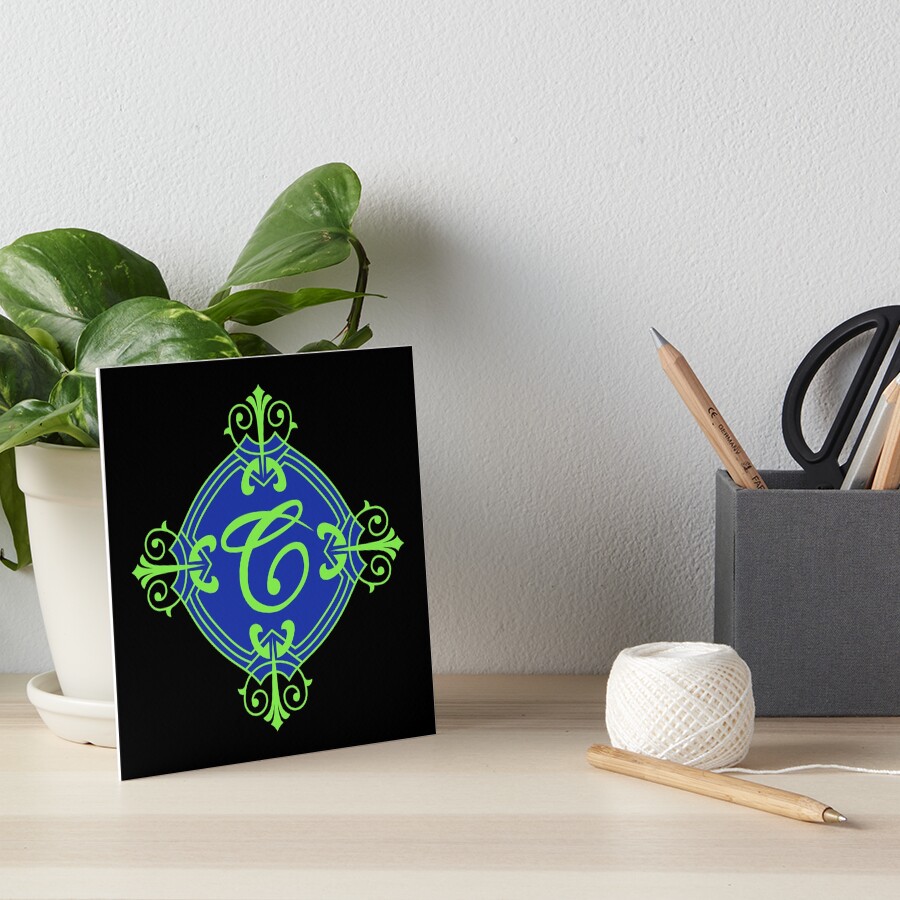 "Christian Cage Logo" Art Board Print by Linubidix | Redbubble