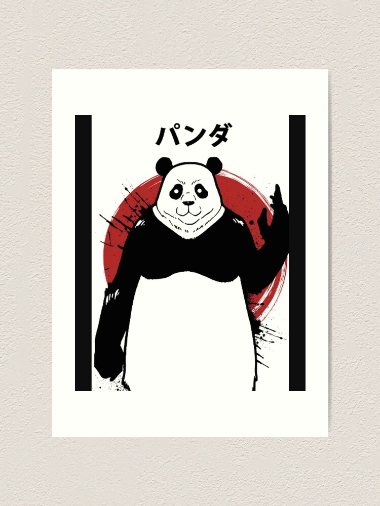 "panda sukuna ryomen jujutsu kaisen anime Premium ." Art Print by ...