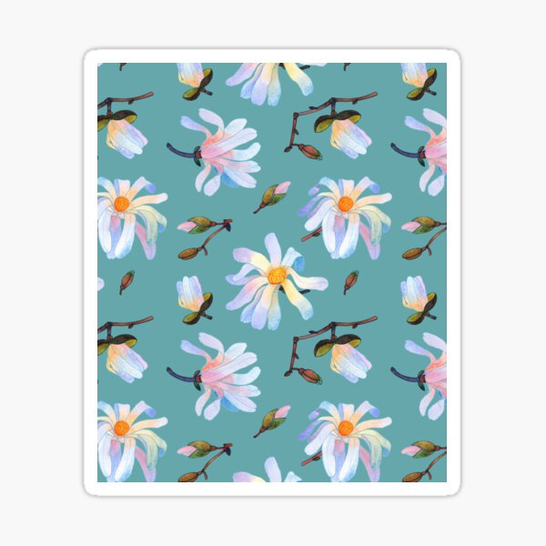 "Floral pattern design!" Sticker by DeversDesigns | Redbubble