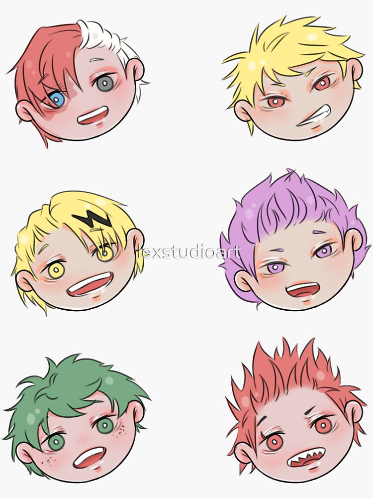 "BNH - All - No background" Sticker by lexstudioart | Redbubble