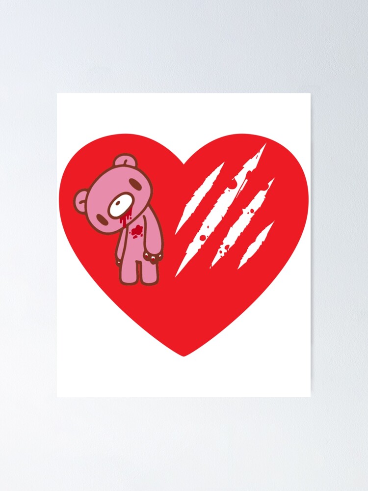 "Cute Gloomy Bear " Poster for Sale by AmiguruMio | Redbubble