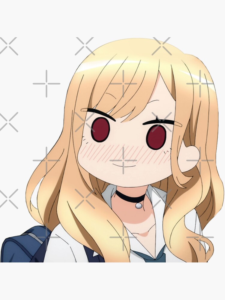 "Marin Kitagawa " Sticker by Lackstack | Redbubble