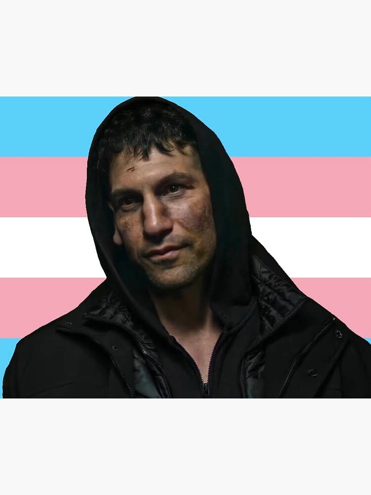 "trans frank castle" Sticker by vivvision | Redbubble
