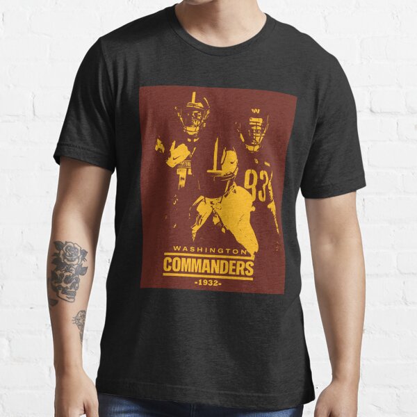 "Washington Commanders " T-shirt for Sale by FootballBubble | Redbubble ...