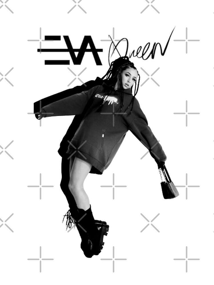 Poster « Eva queen - Portrait et ombre noir et blanc », par CARLYXE ...