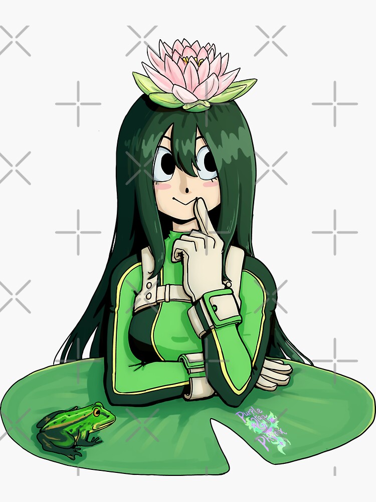 "Froppy" Sticker by PurpleStarsFire | Redbubble