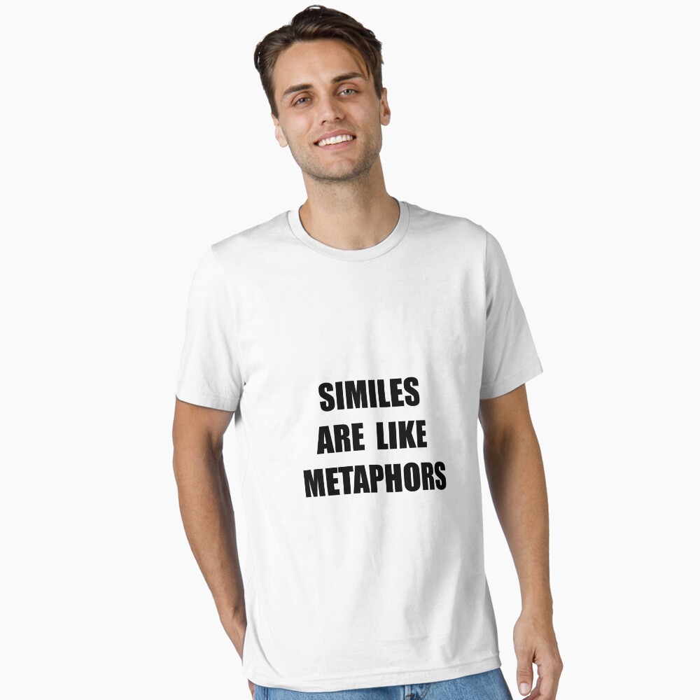 "Similes Metaphors" Sticker for Sale by TheBestStore | Redbubble