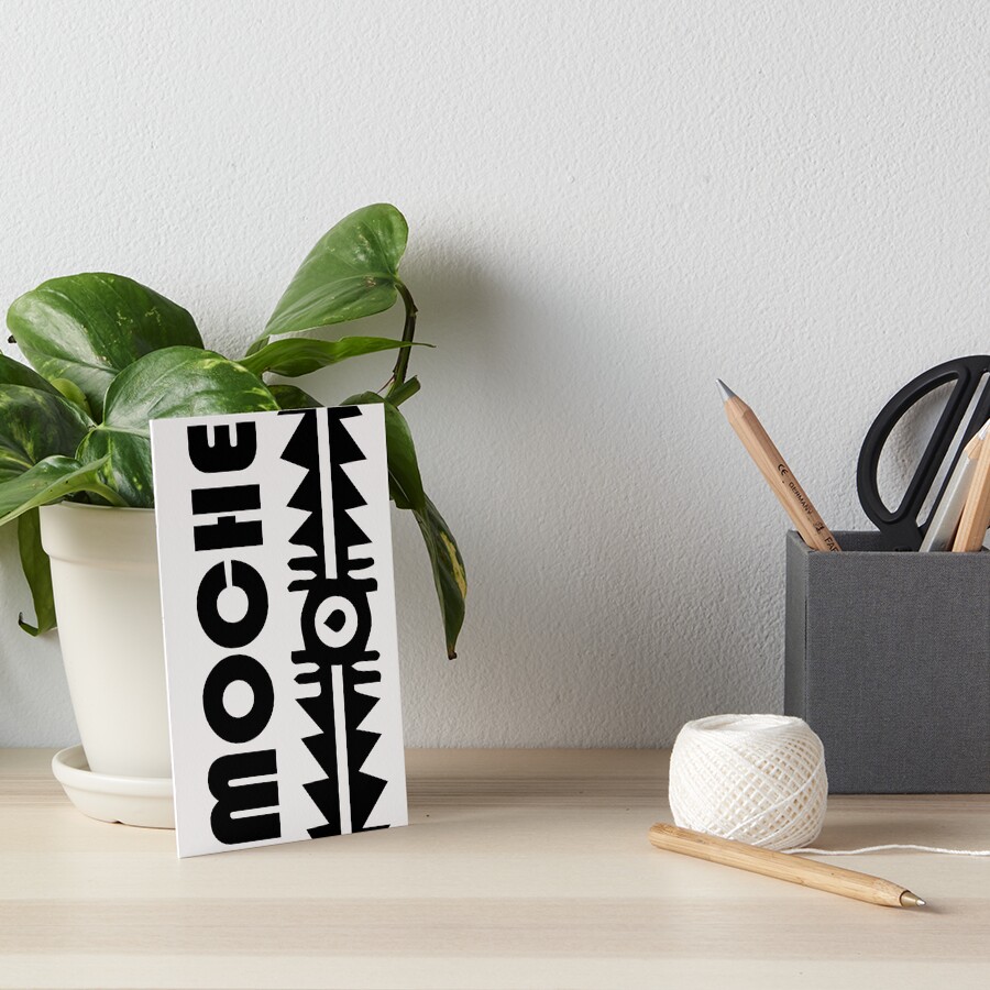 "MOCHE LOGO" Art Board Print by SUYAYSHOP | Redbubble