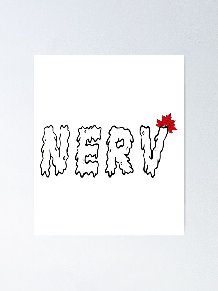 " Nerv logo simple" Poster for Sale by Jenniferkim18 | Redbubble