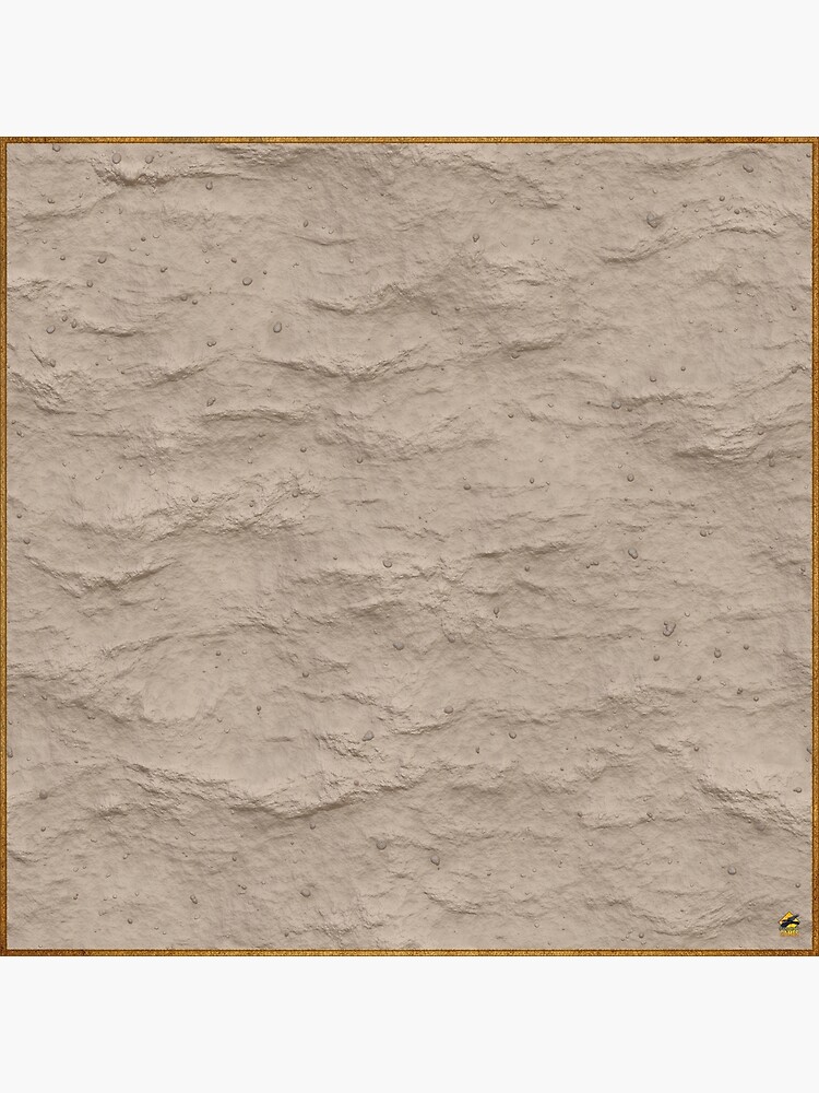 "Sand Covered Stone Battle Map for Tabletop Gaming RPGs" Poster for ...